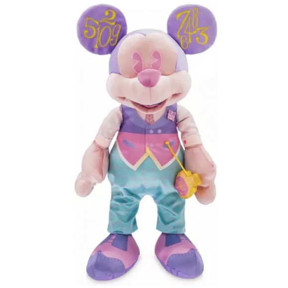 Disney | Toys | Disney Parks Main Attraction Mickey 6inch Plush Pin Set ...